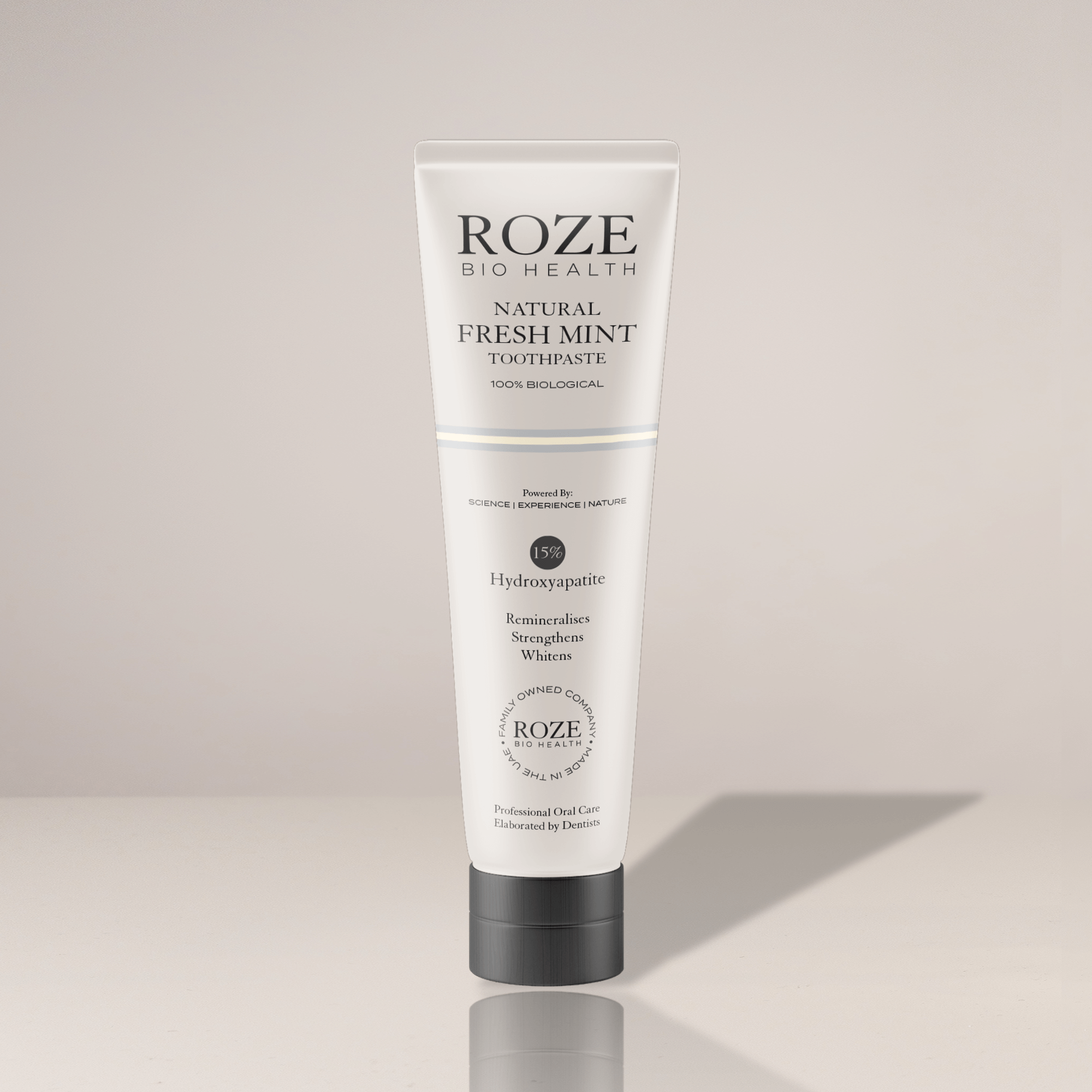 Natural Fresh Mint Toothpaste – Roze BioHealth Trading LLC