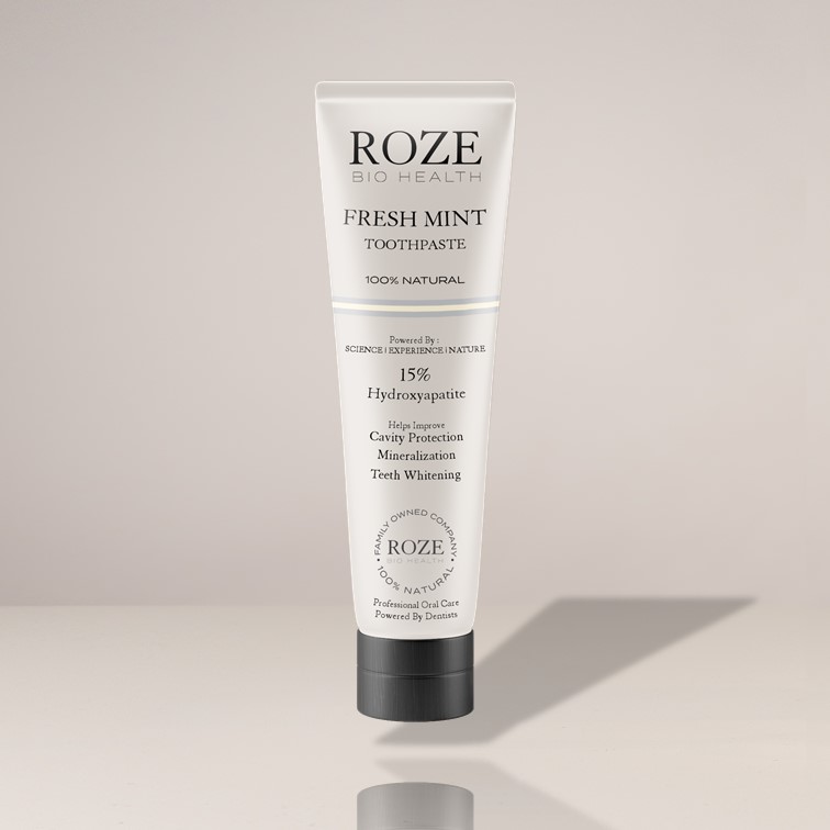 Natural Fresh Mint Toothpaste – Roze BioHealth Trading LLC